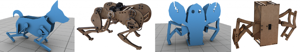 Computational Design of Walking Automata – Disney Research