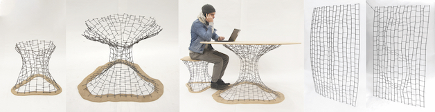 Designing Robotically-Constructed Metal Frame Structures – Disney Research